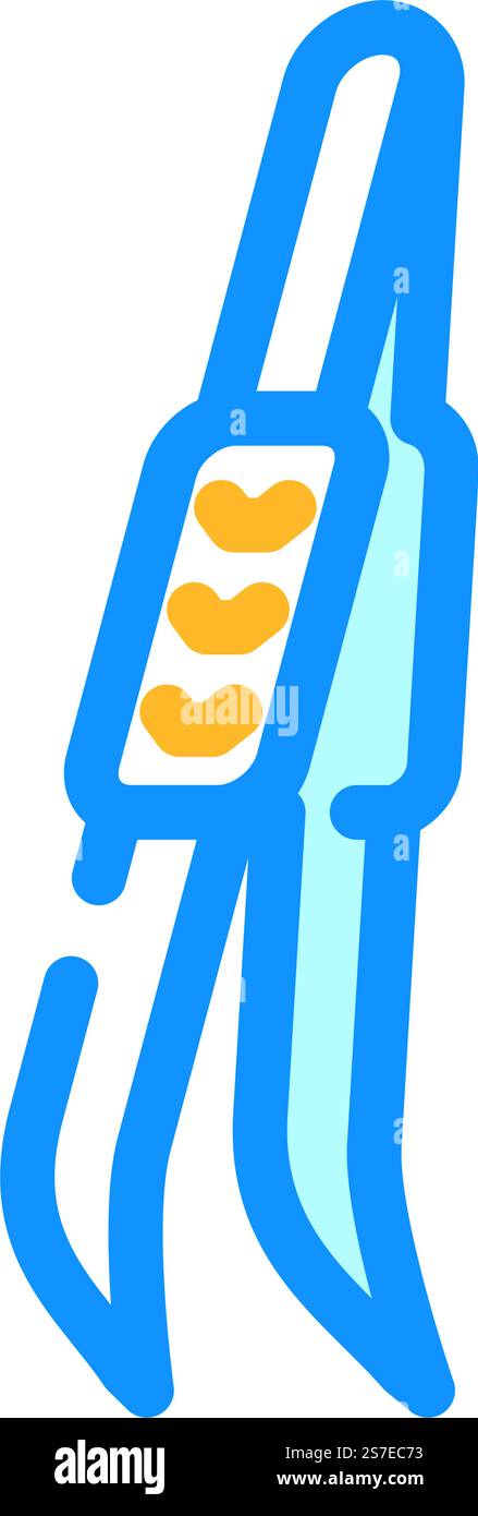 Forceps test tube Stock Vector Images - Alamy