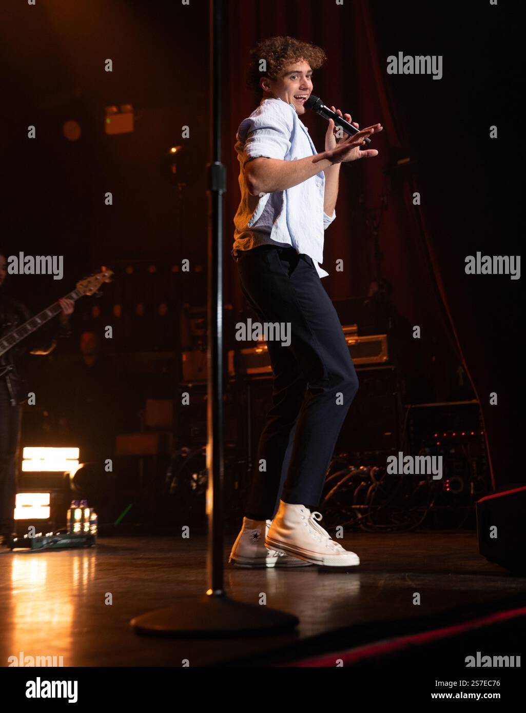 Joshua Bassett performs live at the o2 ritz manchester uk, 16th january ...