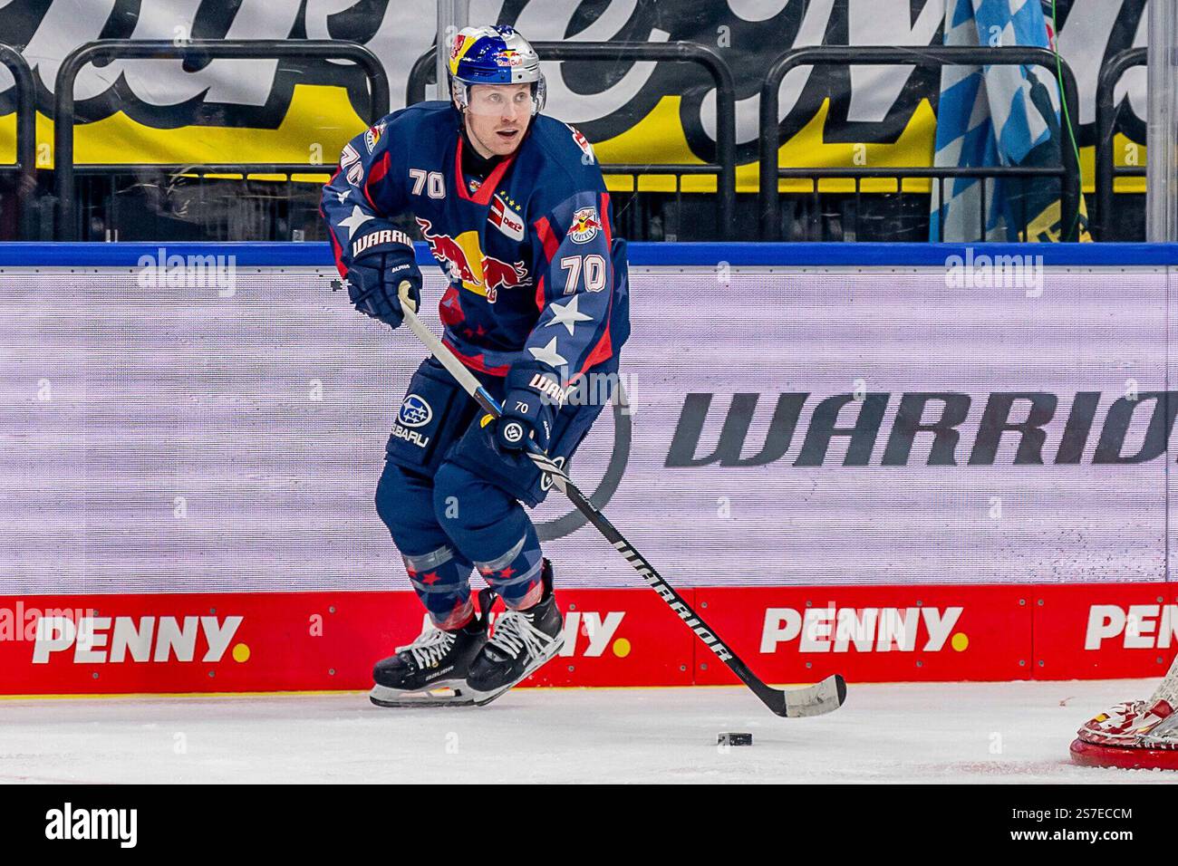 Muenchen, Deutschland. 19th Jan, 2025. Maximilian Daubner (EHC Red Bull ...
