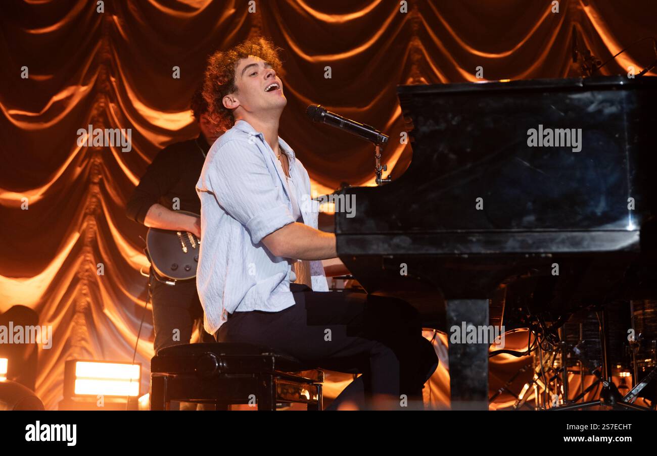 Joshua Bassett performs live at the o2 ritz manchester uk, 16th january ...