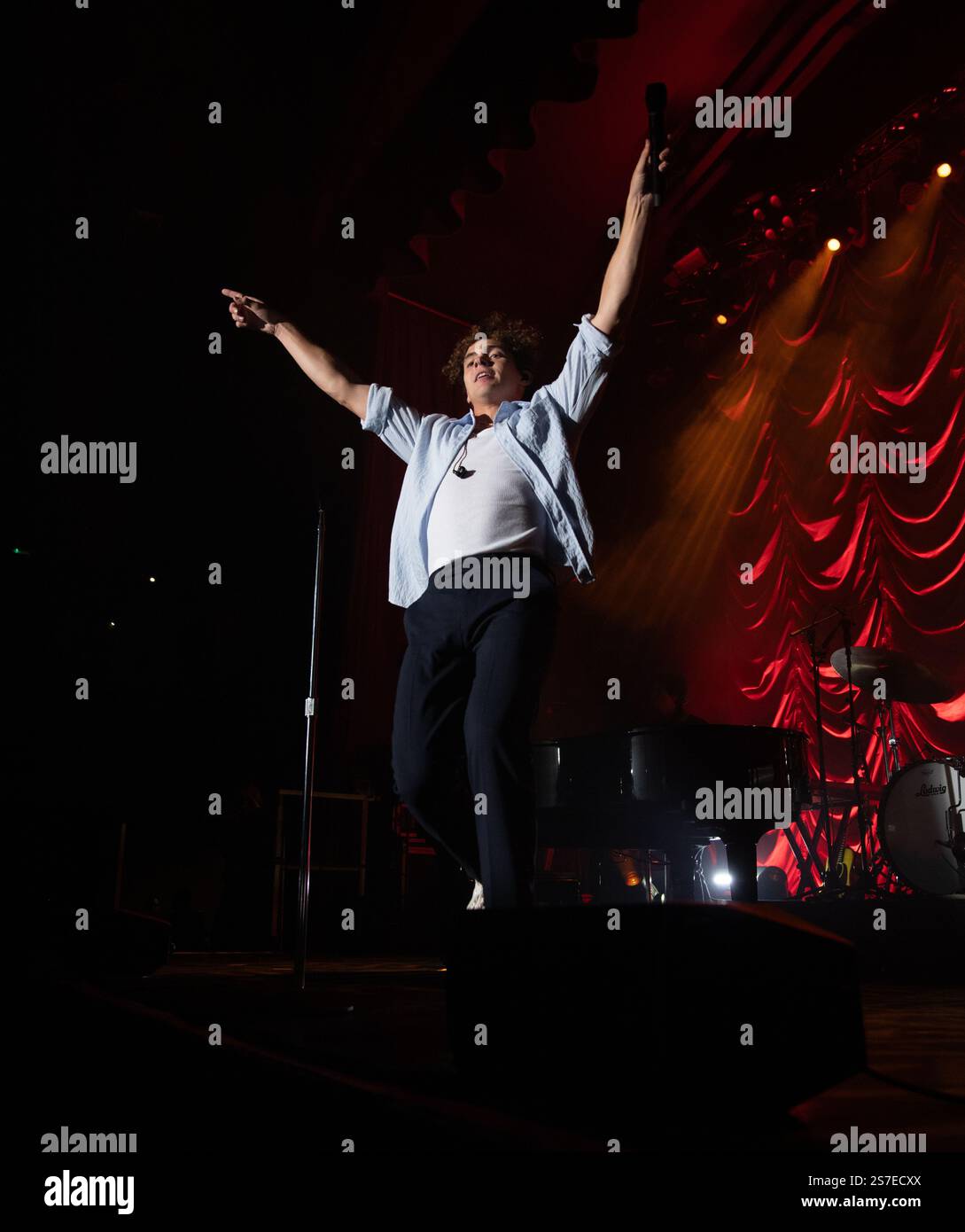 Joshua Bassett performs live at the o2 ritz manchester uk, 16th january ...