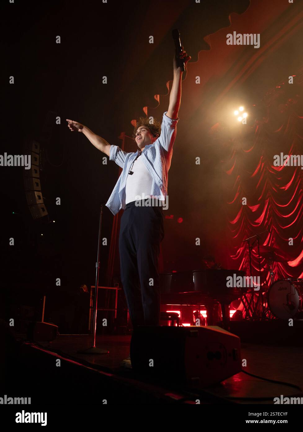 Joshua Bassett performs live at the o2 ritz manchester uk, 16th january ...