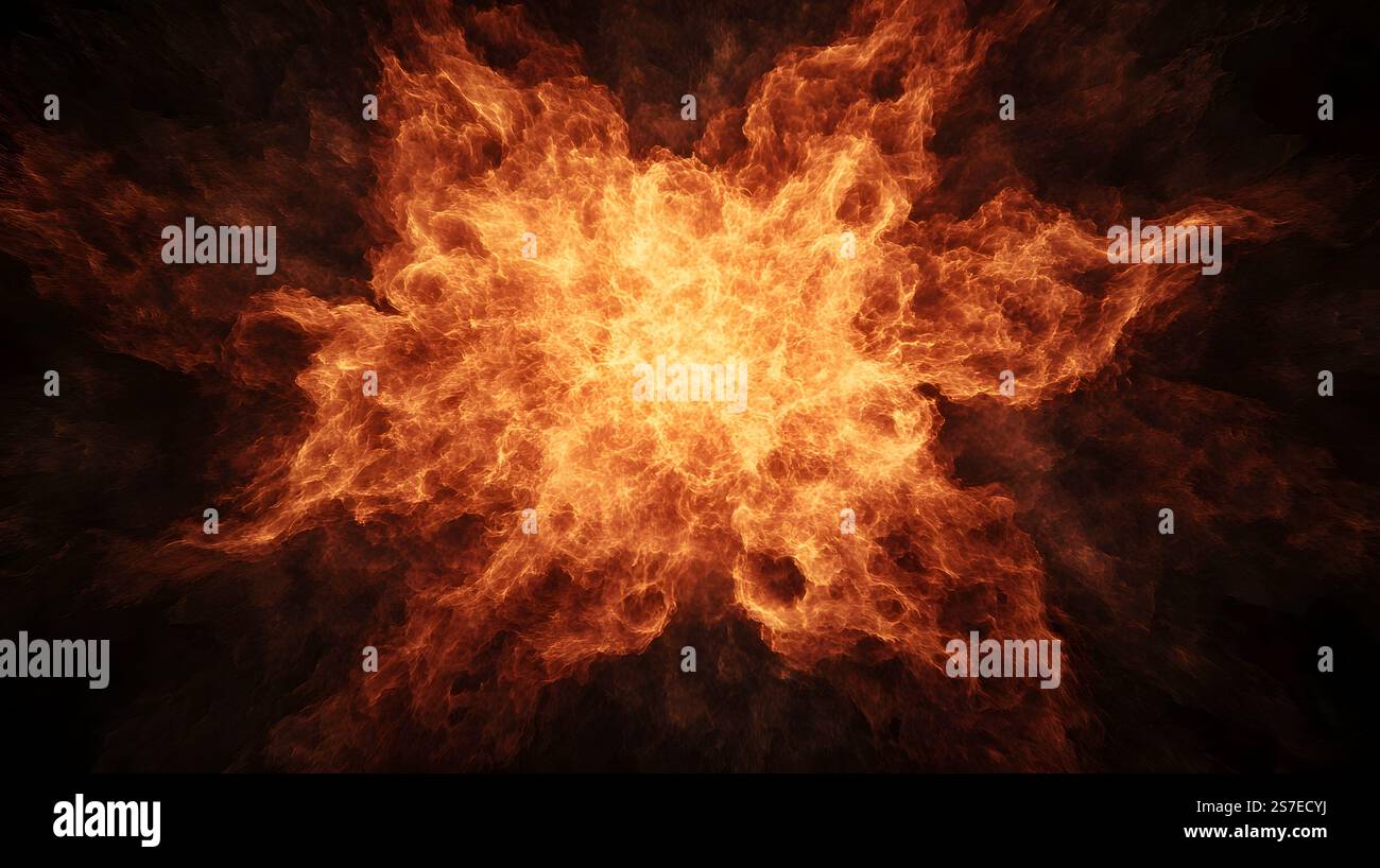 Dramatic depiction of a mythical phoenix creature being reborn in a ...