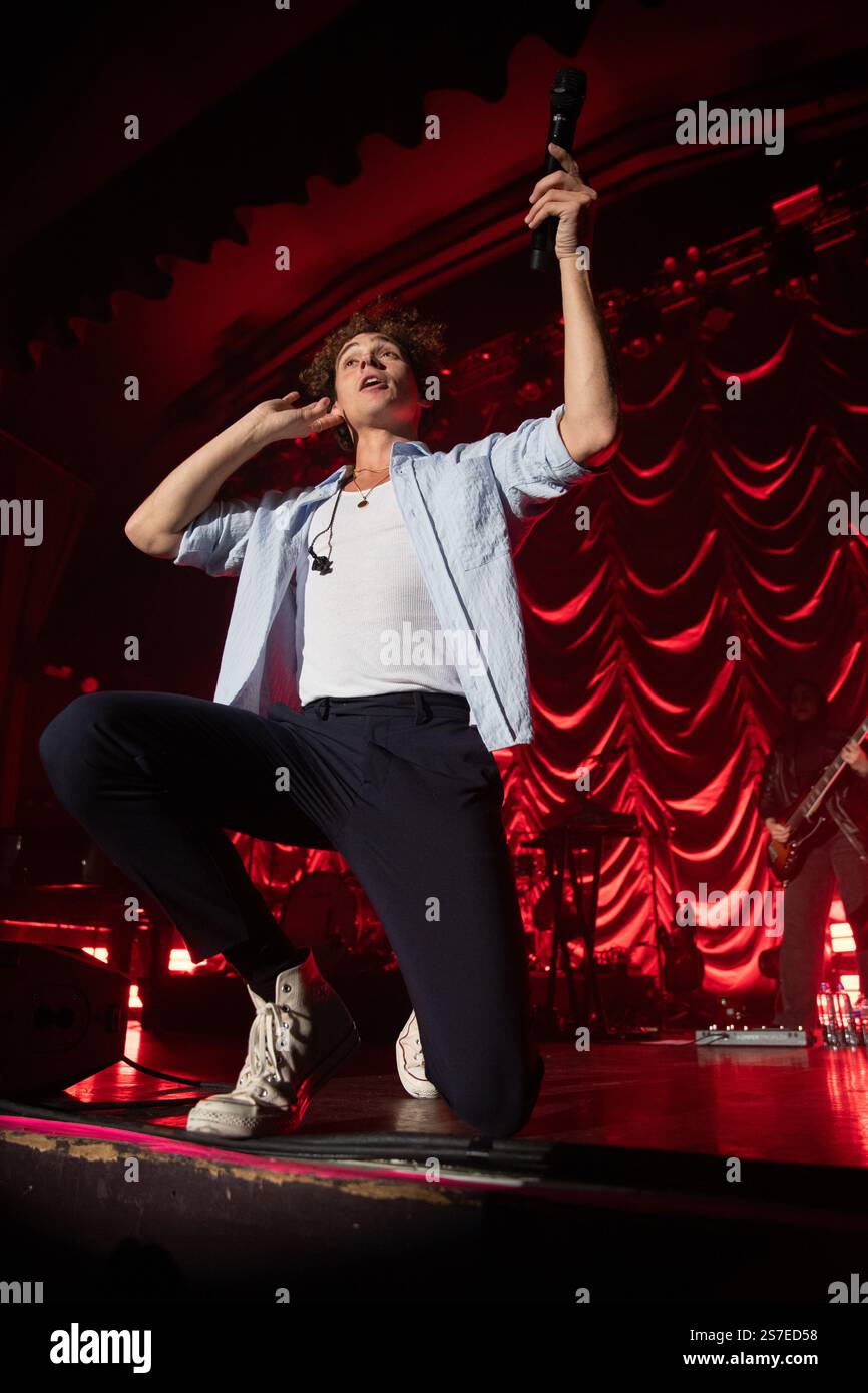 Joshua Bassett performs live at the o2 ritz manchester uk, 16th january ...