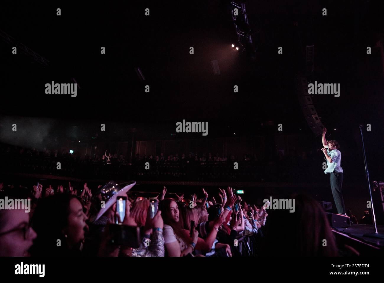 Joshua Bassett performs live at the o2 ritz manchester uk, 16th january ...