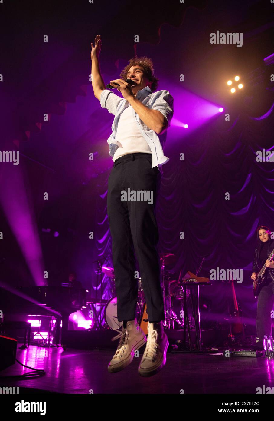 Joshua Bassett performs live at the o2 ritz manchester uk, 16th january ...