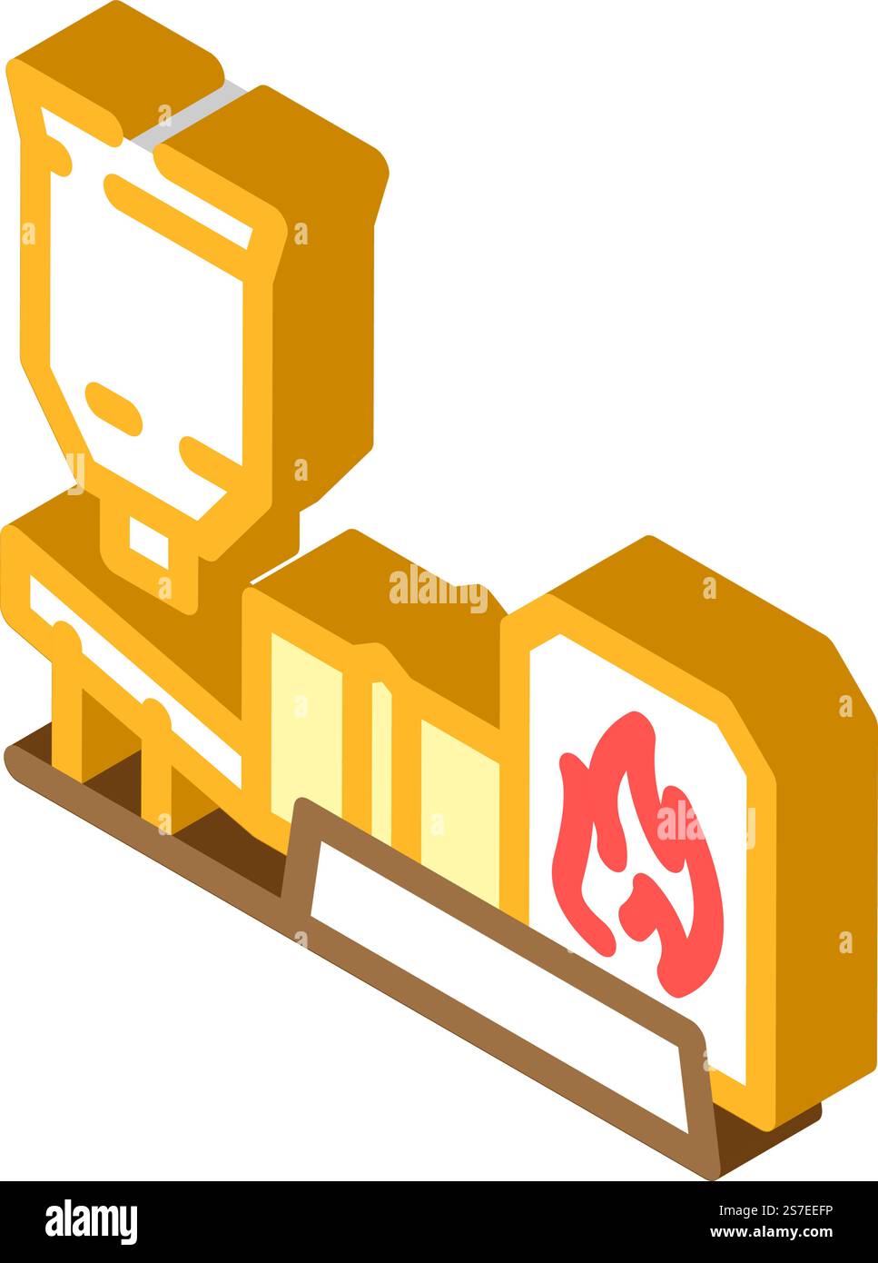 dried concentrate copper isometric icon vector. dried concentrate ...