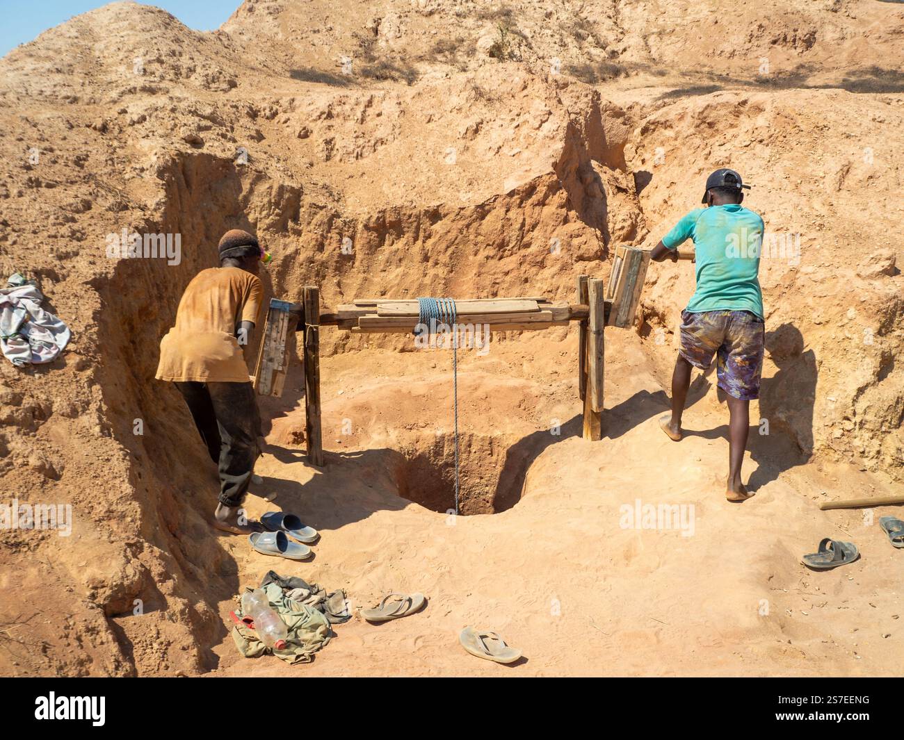 Landscapes of the island of Madagascar, Central Highlands Isalo ...
