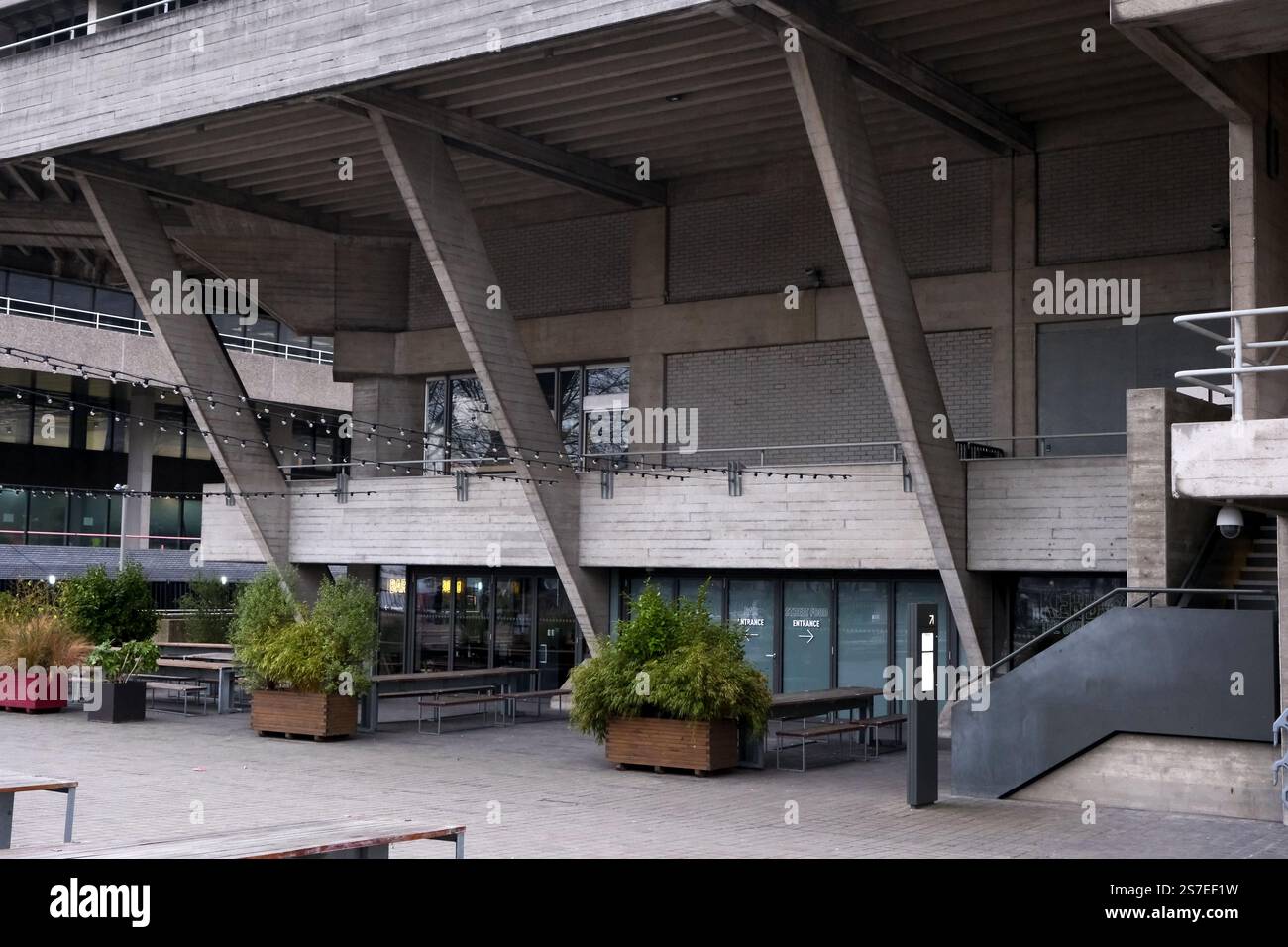 South Bank, London, UK. 19th Jan 2025. The Brutalist film opens on ...