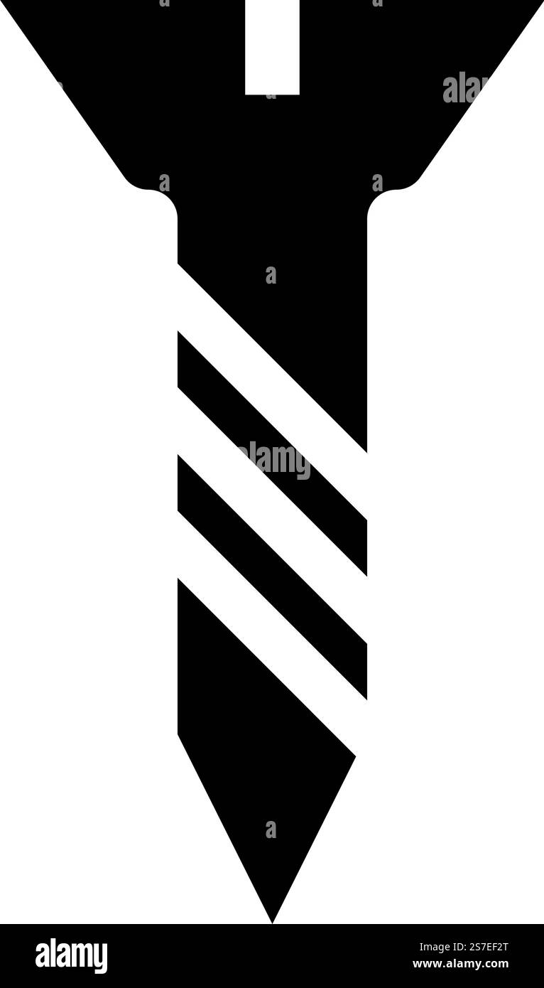 Screw metal wood icon black color vector illustration image flat style ...