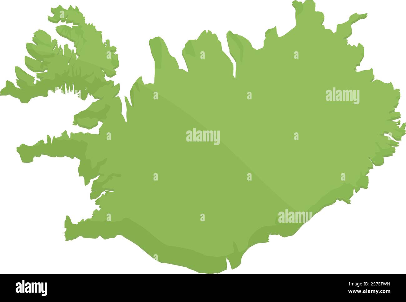 Iceland landmark icon cartoon vector. Map travel. Ocean glacier ...