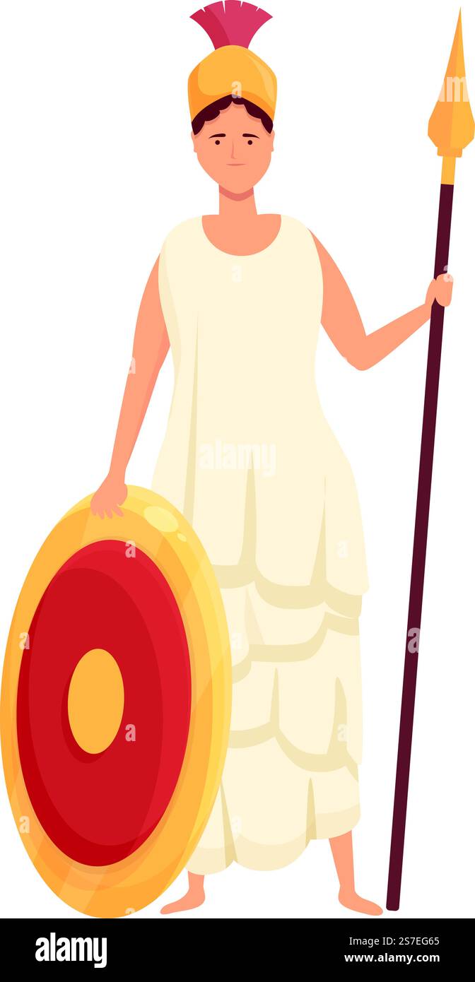 Athena icon cartoon vector. Greek god. Vesta atlas. Athena icon cartoon ... Athena icon cartoon vector. Greek god. Vesta atlas. Athena icon cartoon ...