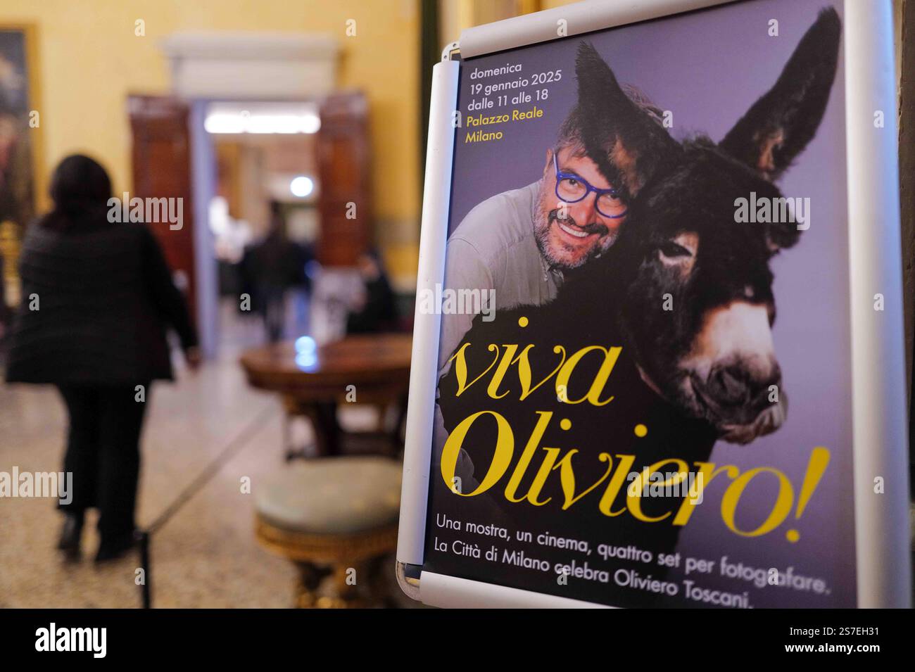 Milan, Italy. 19th Jan, 2025. Milan. Viva Oliviero - Milan celebrates ...