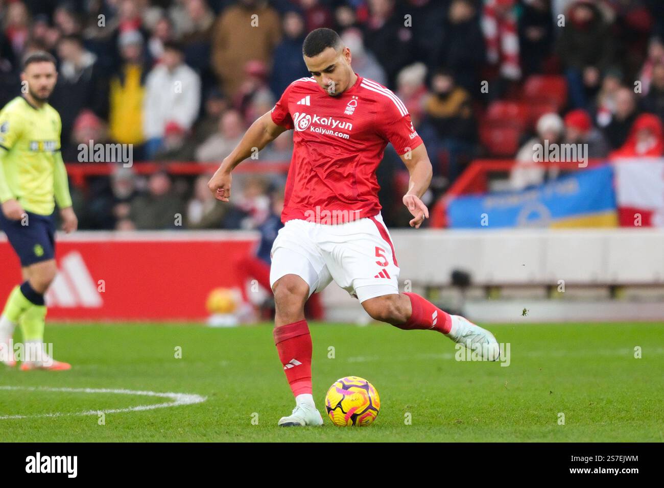 Nottingham, UK. 19th Jan, 2025. The City Ground NOTTINGHAM, ENGLAND ...