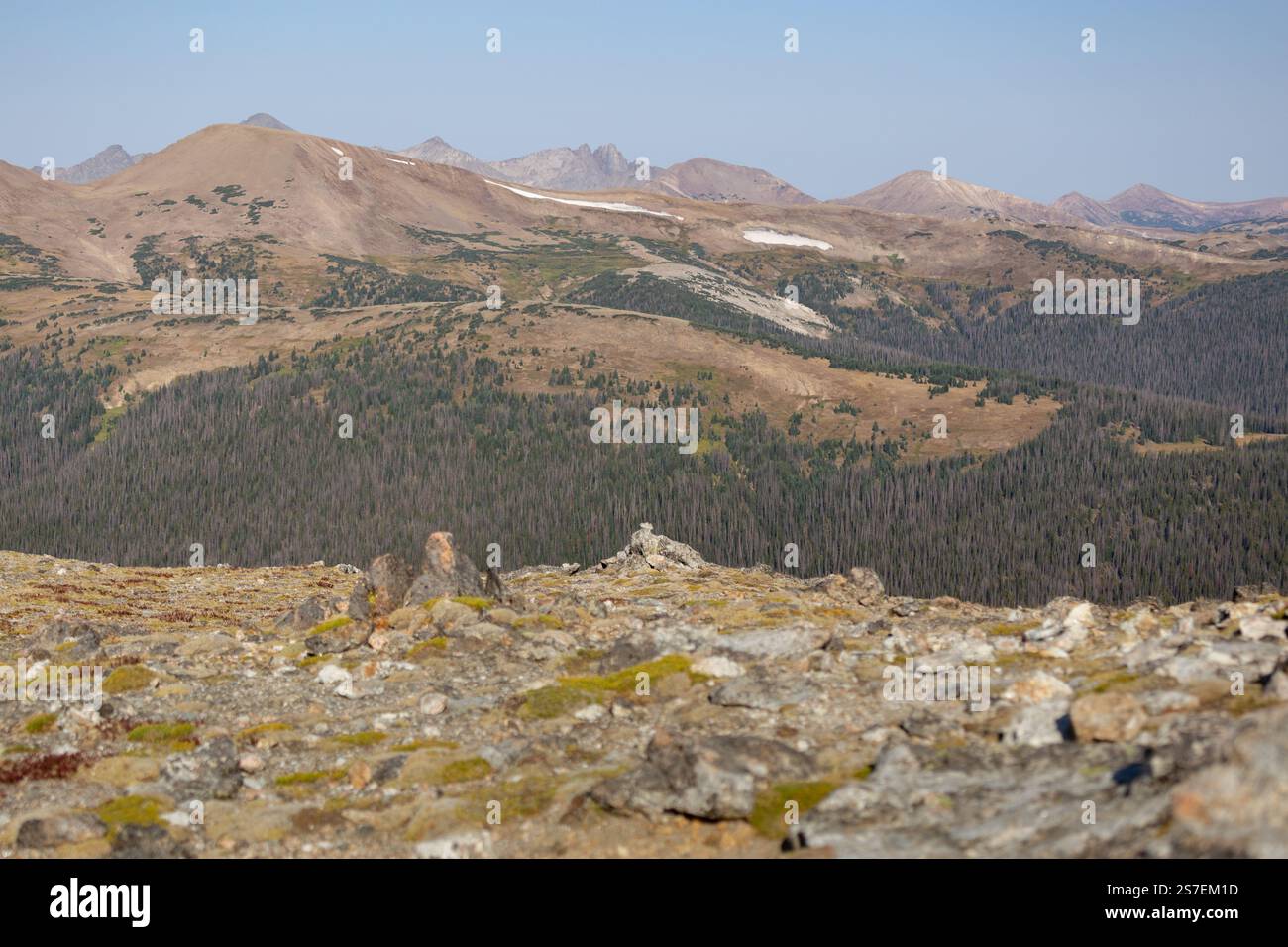 Rocky Mountain National Park Peaks Summits Beautiful Colorado Landscape ...