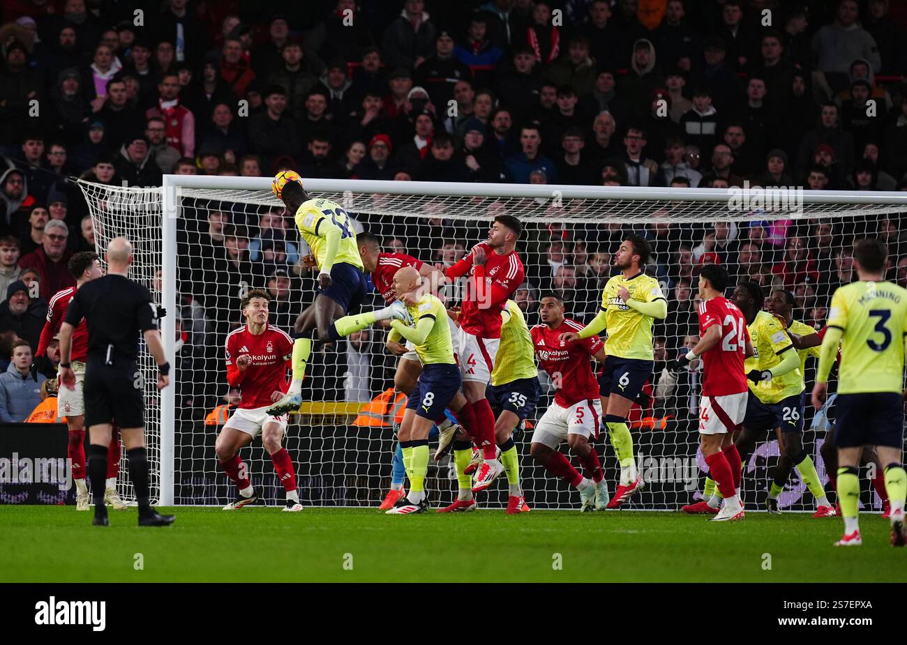 Southampton's Paul Onuachu scores their side's second goal of the game ...