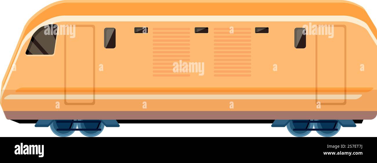 Speed train icon cartoon vector. Cargo goods. Road travel. Speed train ...