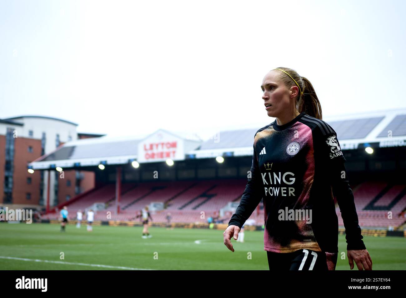 London, England, January 19 2025: Janice Cayman (11 Leicester City ...