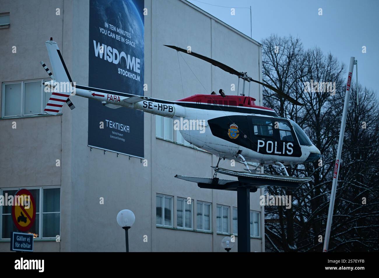 Stockholm, Uppland, Sweden. January 1 2025. The Swedish Police Museum ...