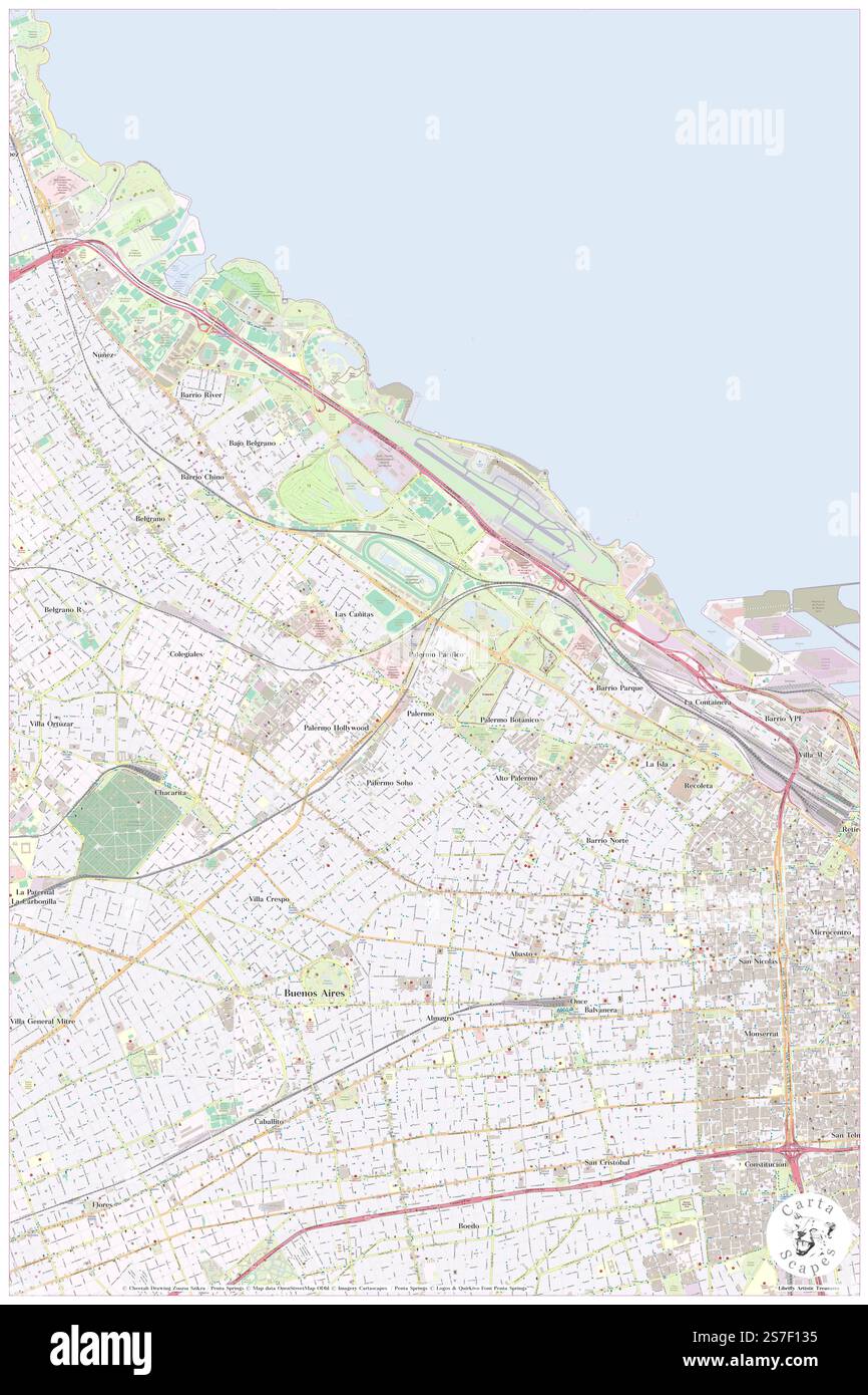 Comuna 14, Comuna 14, AR, Argentina, Buenos Aires F.D., S 34 34' 25 ...