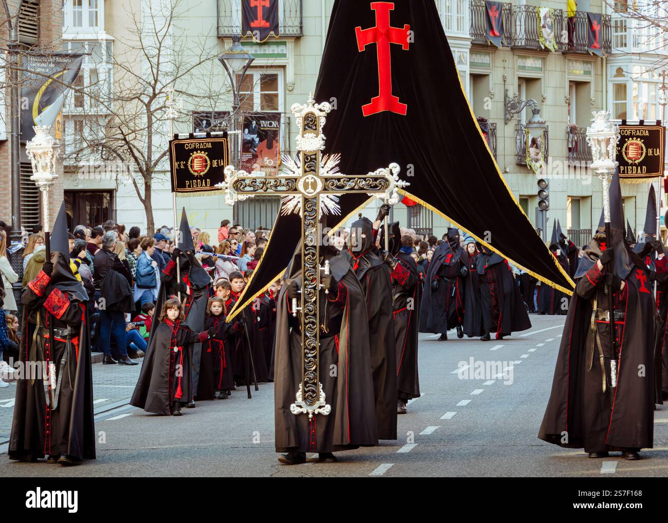 valladolid, Spain, April 6th, 2023: Traditional Holy Week Procession: A ...