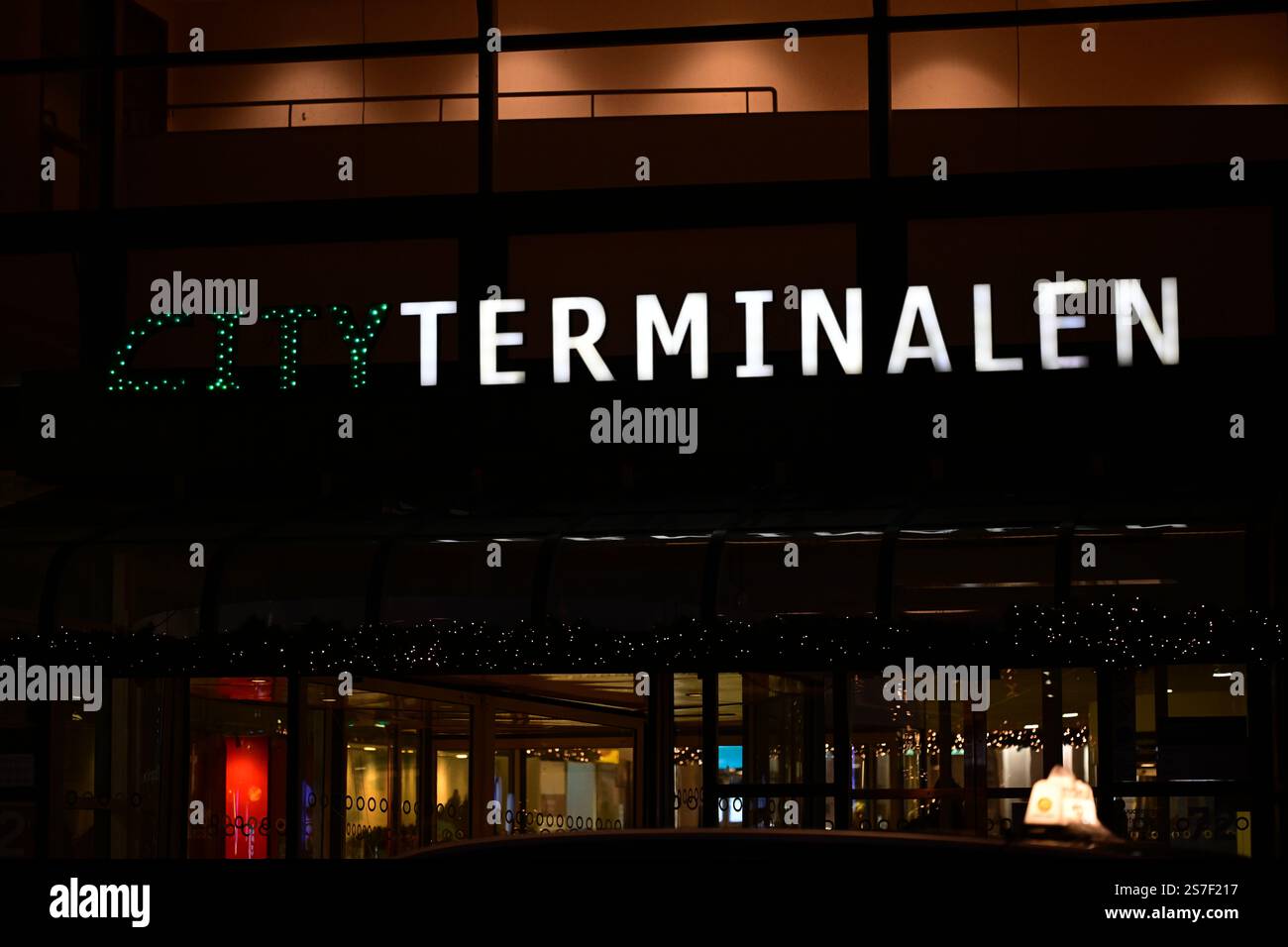 Stockholm, Uppland, Sweden. January 1 2025. Cityterminalen. The central ...