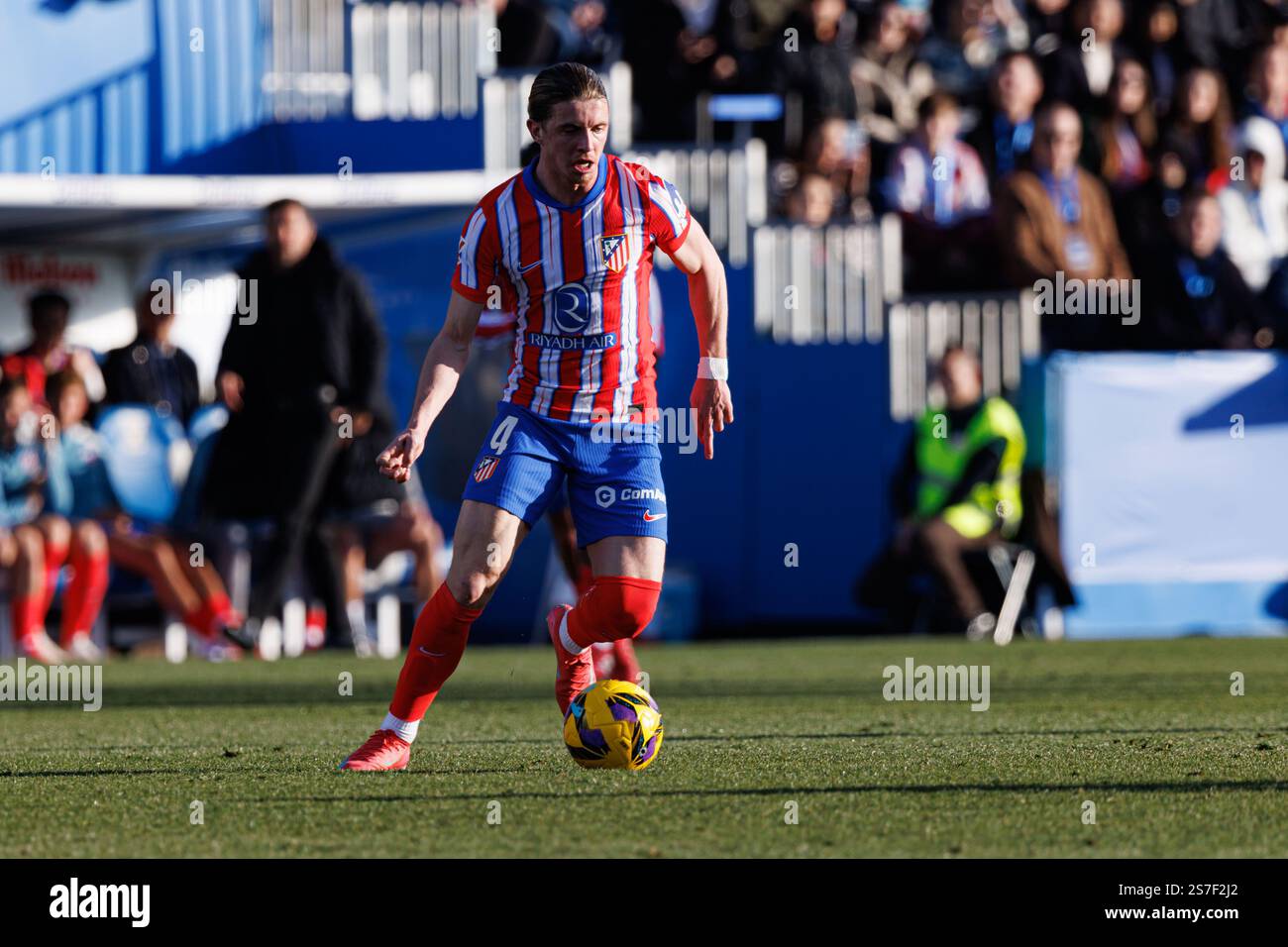 Conor Gallagher (Atletico de Madrid) seen in action during LaLiga EA ...