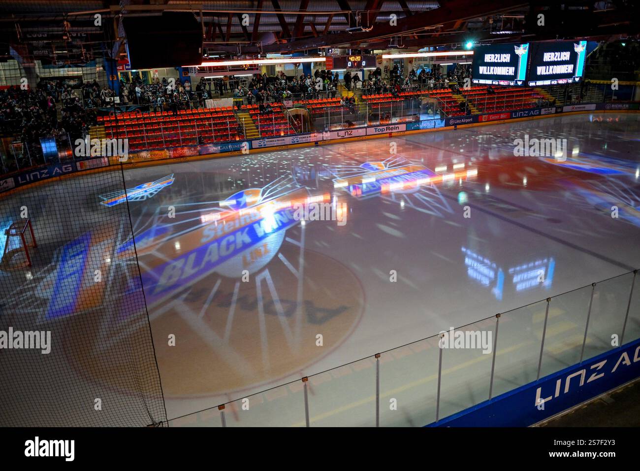 Linz, Austria. 19th Jan, 2025. LINZ, AUSTRIA -JANUARY 19: an overview ...