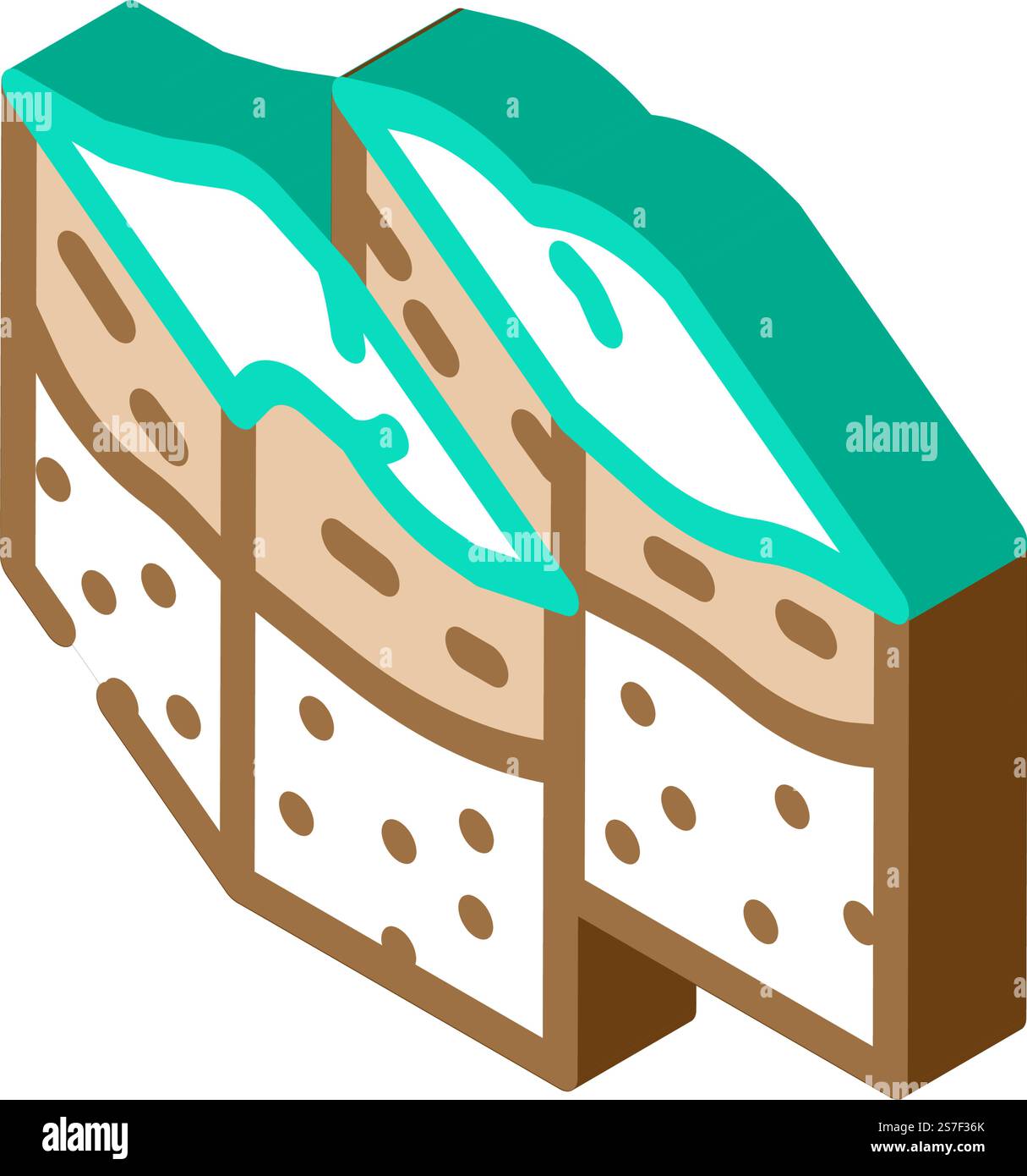 extension earthquake disaster isometric icon vector. extension ...