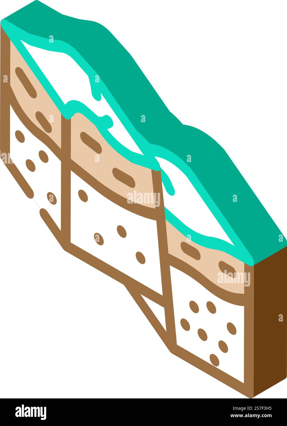 compression reverse earthquake isometric icon vector. compression ...