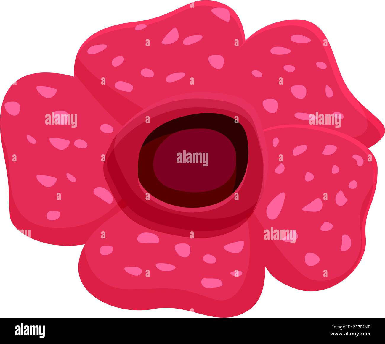 Park rafflesia icon cartoon vector. Floral plant. Botanical plant. Park ...