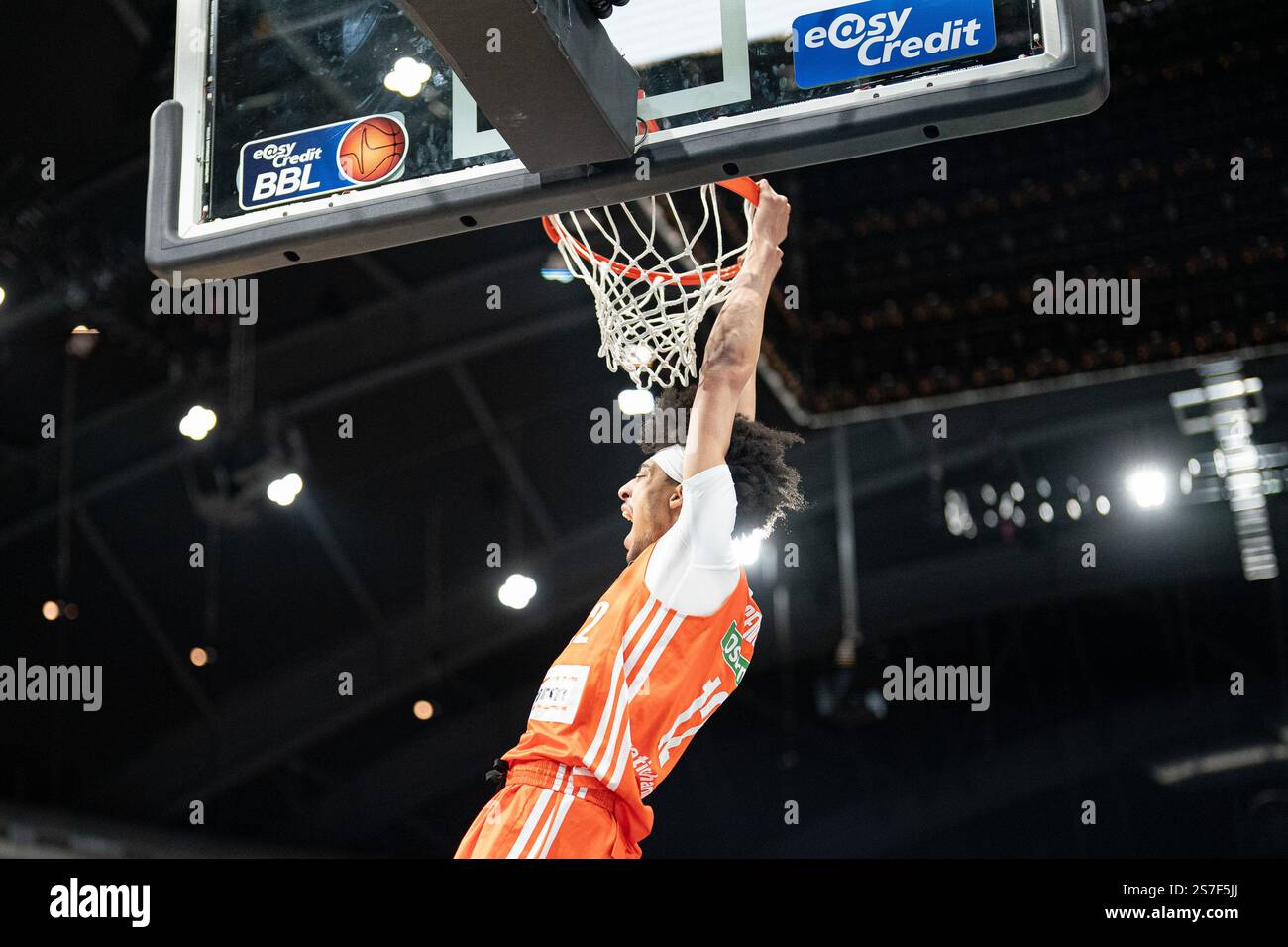 Noa Essengue (Nr. 12 Ratiopharm Ulm) GER, Basketball Loewen ...