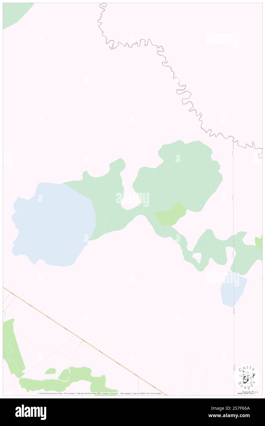 Puesto Lata Cue, Departamento de Pilagás, AR, Argentina, Formosa, S 24 ...