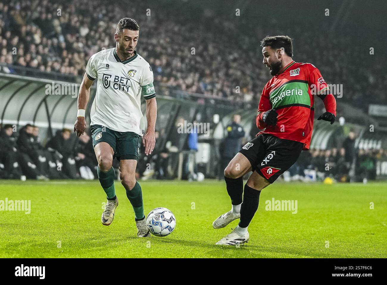 NIJMEGEN , 19-01-2025 , Stadion De Goffert , Season 2024 / 2025 ...