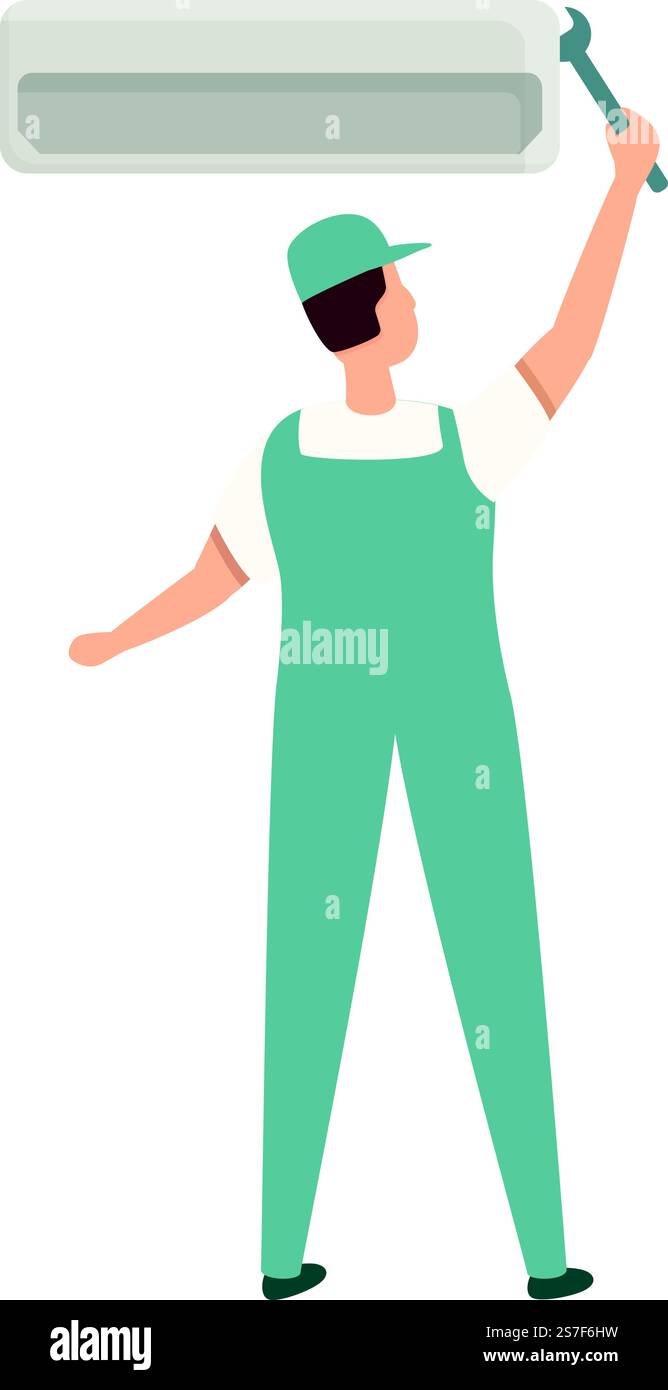 Install work icon cartoon vector. House repair. Service home. Install ...