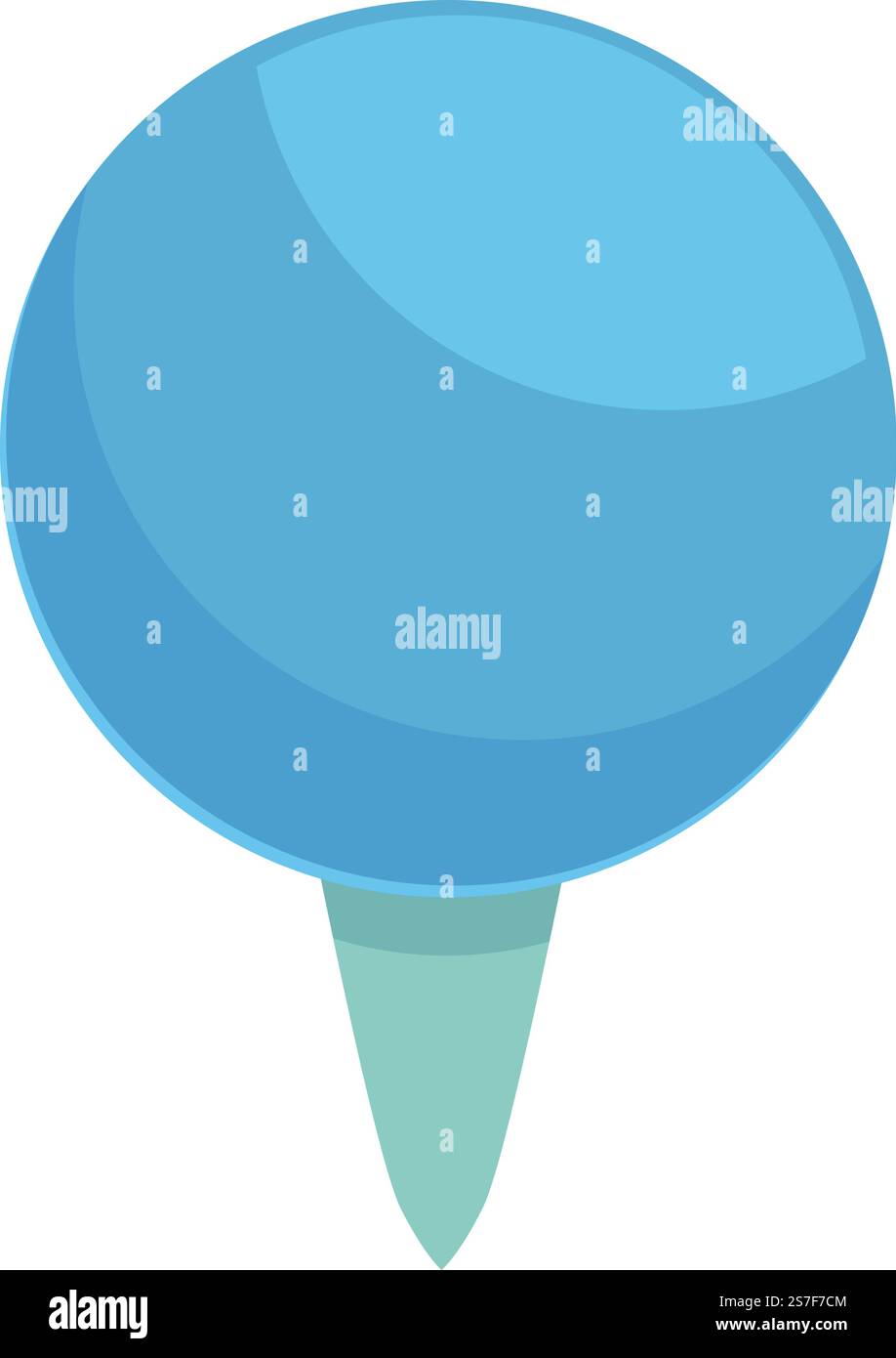 Note pin icon cartoon vector. Push paper. Office clip. Note pin icon ...