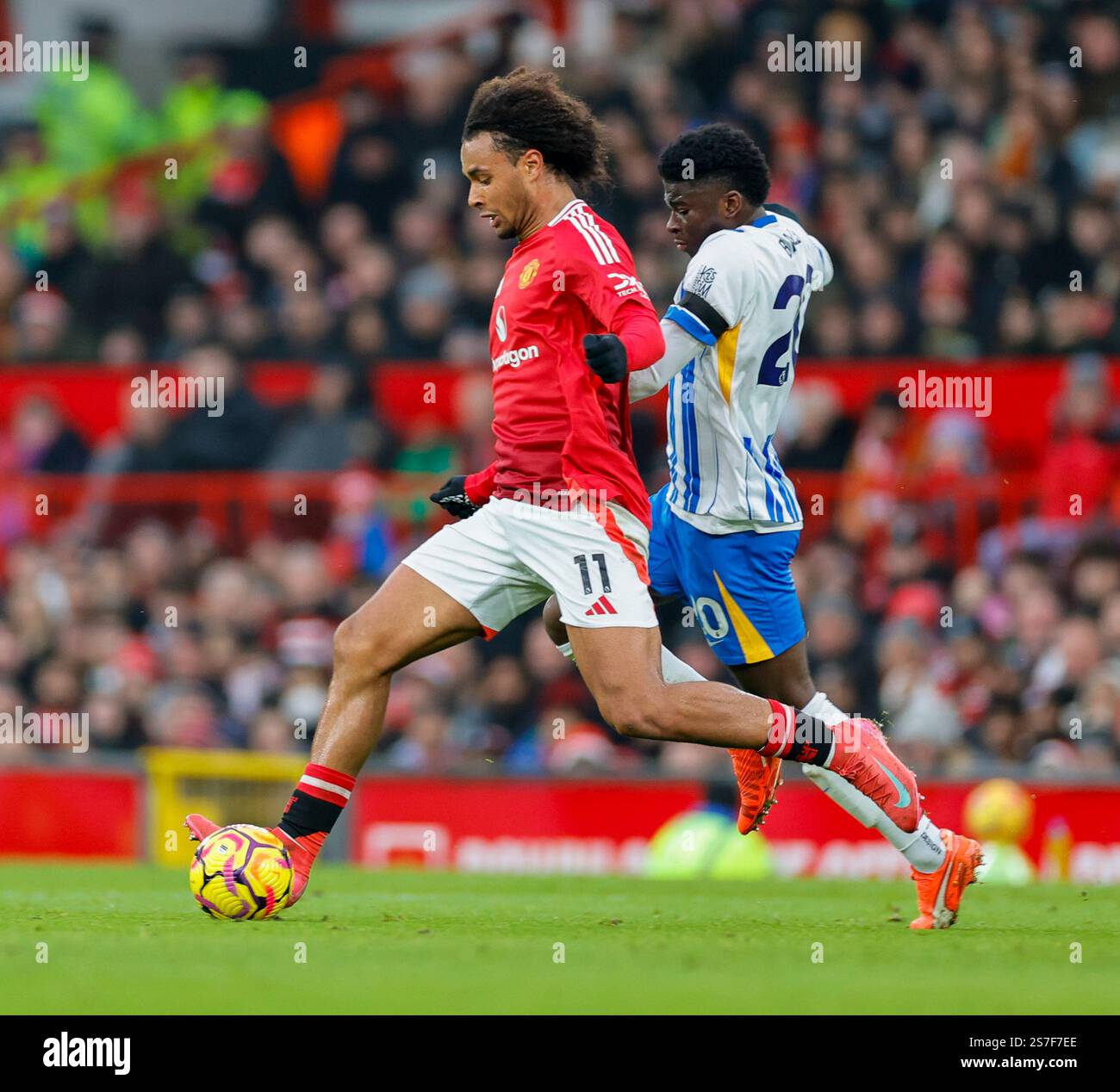 Old Trafford, Manchester, UK. 19th Jan, 2025. Premier League Football ...