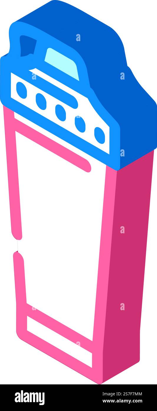 shaker smoothie drink isometric icon vector. shaker smoothie drink sign ...