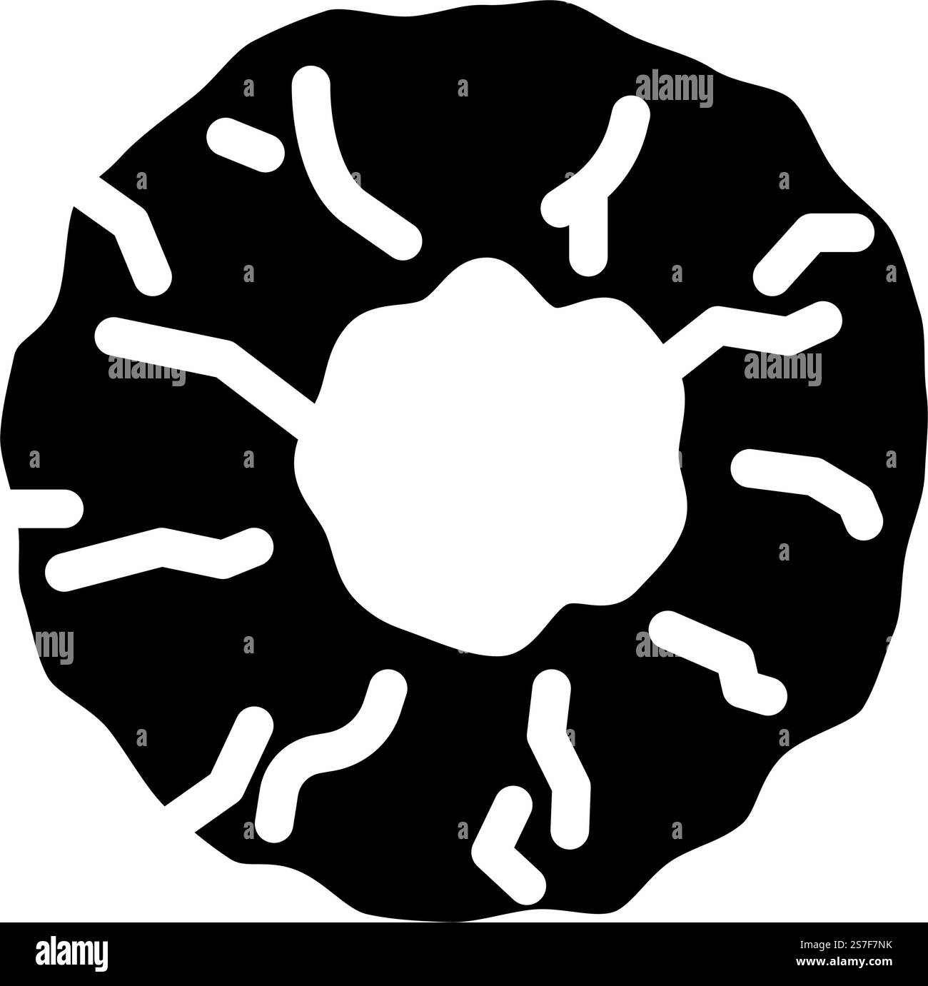 apple dried fruit glyph icon vector. apple dried fruit sign. isolated ...