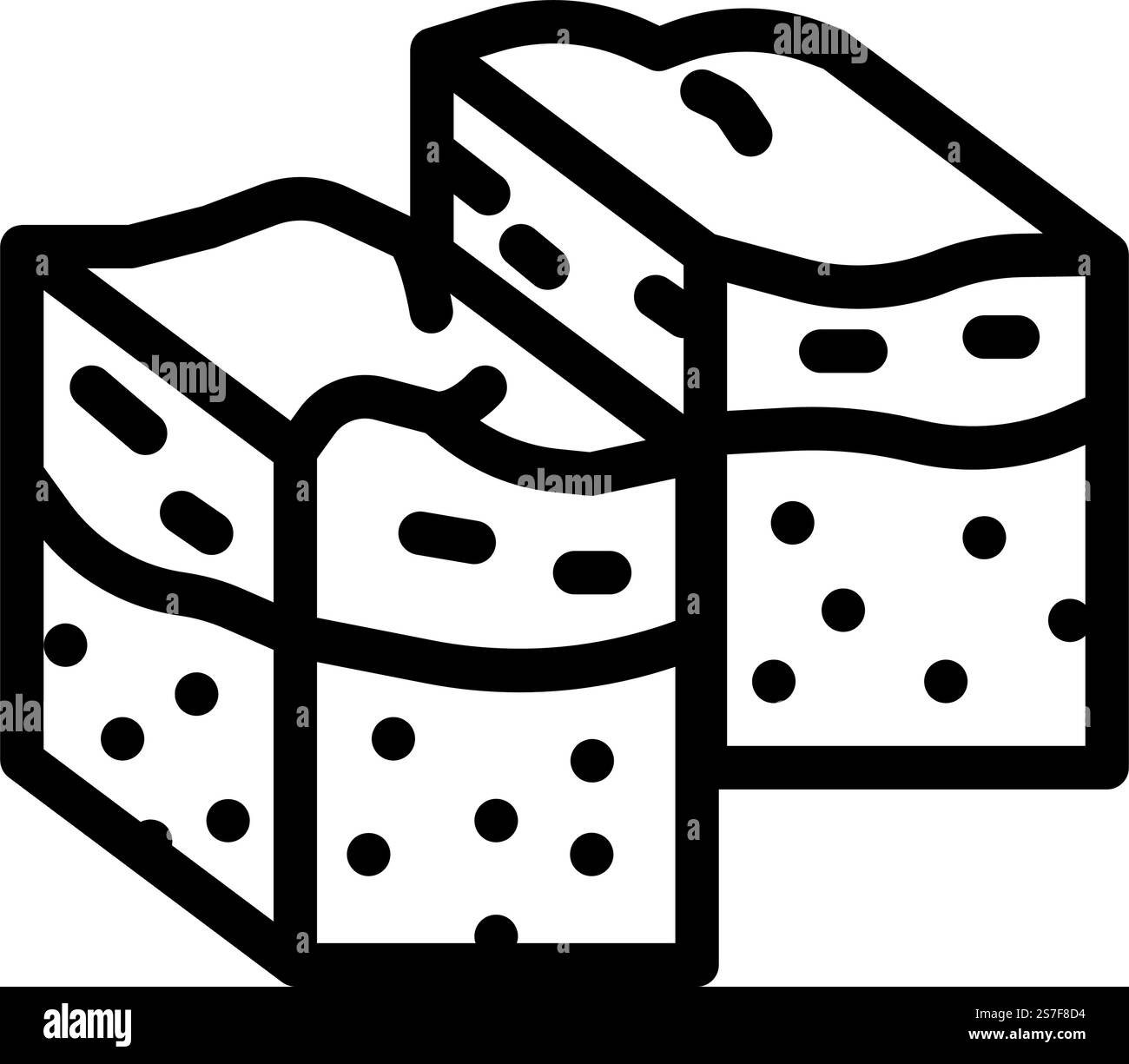 extension earthquake disaster line icon vector. extension earthquake ...