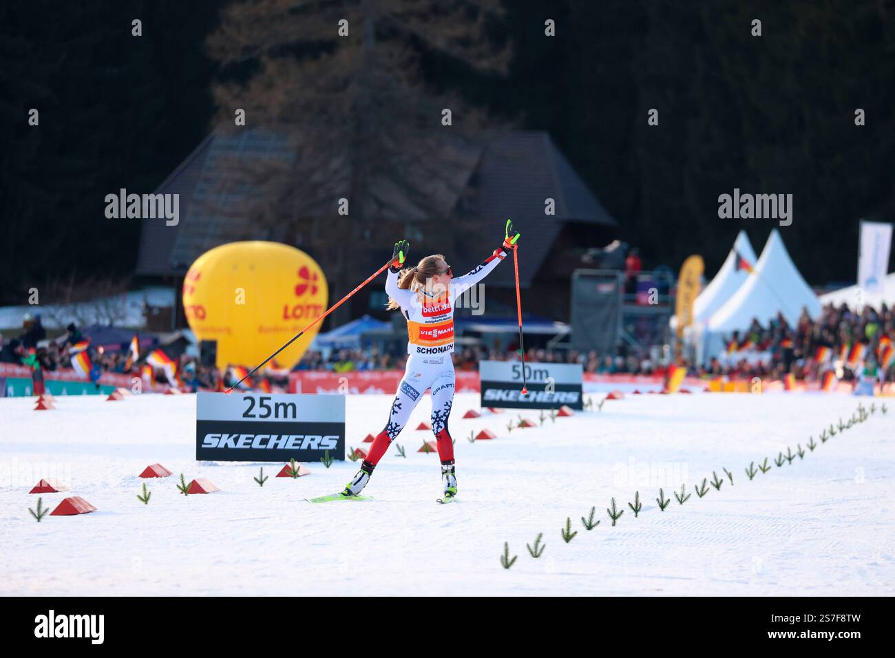 Schonach, Deutschland. 19th Jan, 2025. Ida Marie Hagen (Norwegen ...