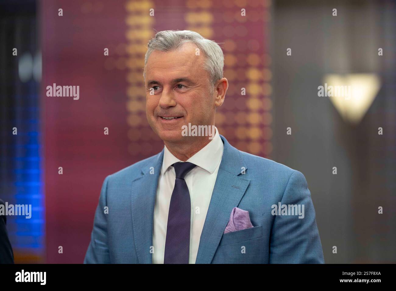 Television roundtable with the head of the local parties at local ...