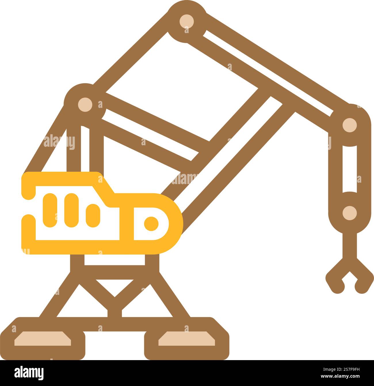 unloading steel production color icon vector. unloading steel ...