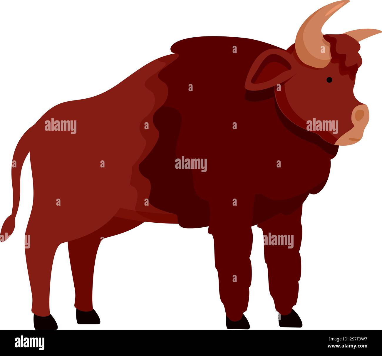 Bison icon cartoon vector. Buffalo animal. Bull head. Bison icon ...