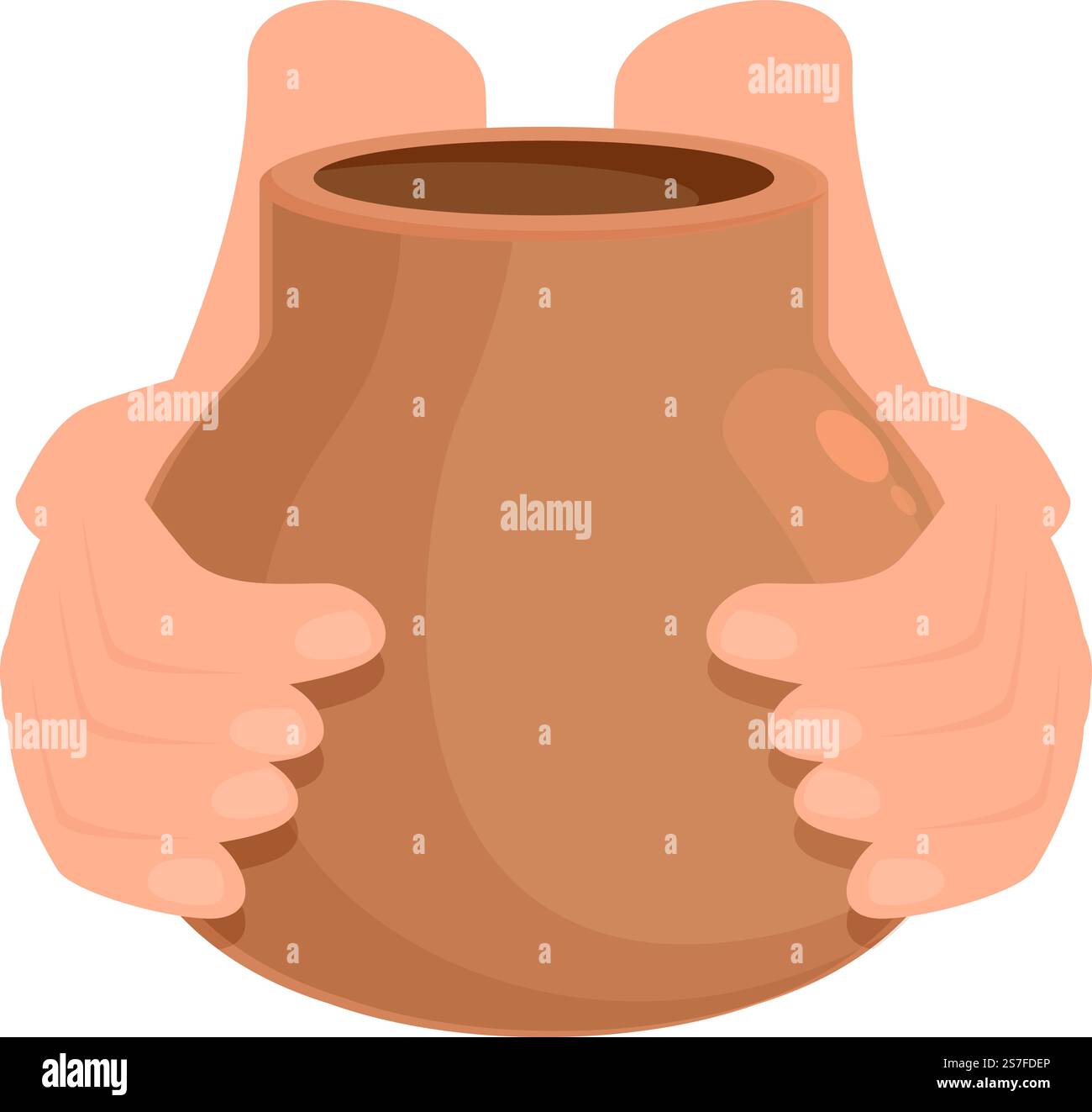 New pottery pot icon cartoon vector. Art workshop. Studio potter. New ...