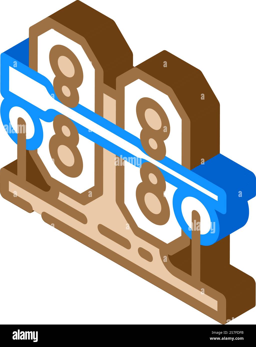 cold rolling steel production isometric icon vector. cold rolling steel ...