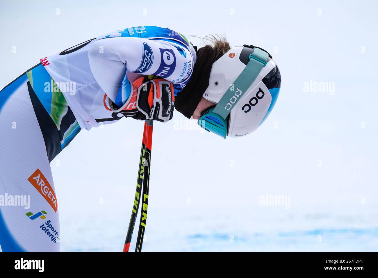 Evita Kavsek of Slovenia seen during the FISU Games 2025 - Alpine ...