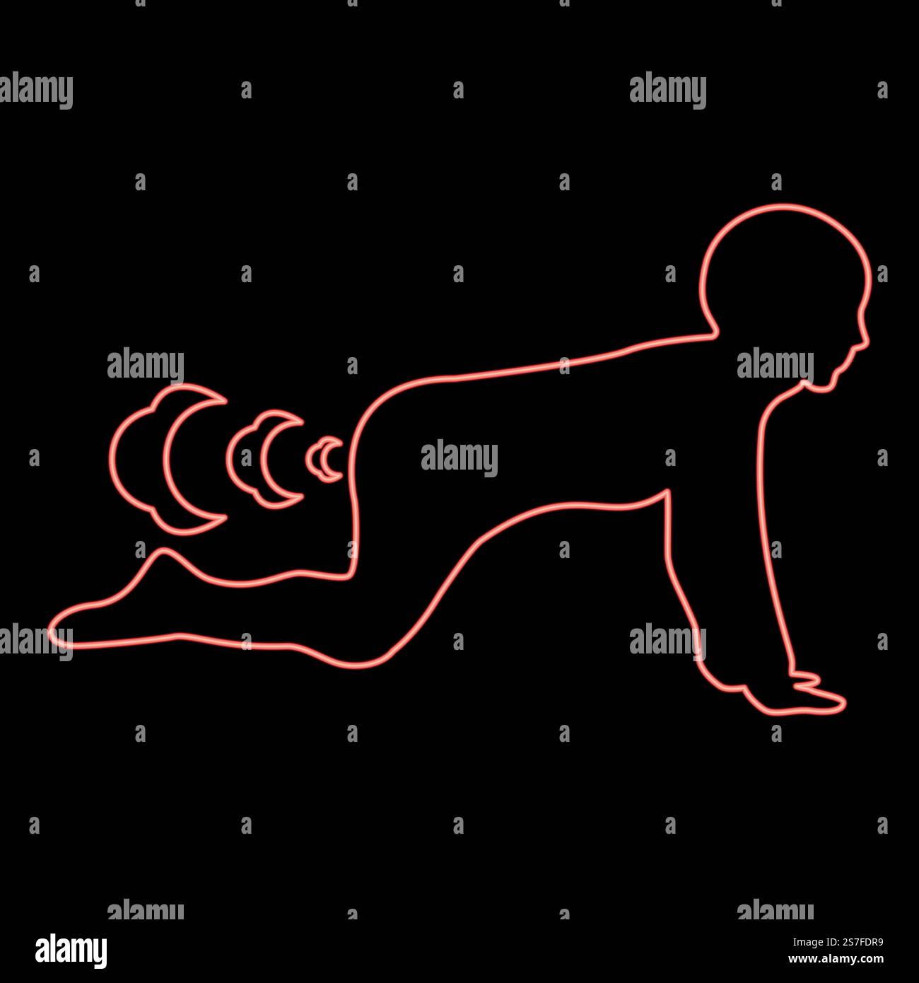 Neon child kid farts break wind farting bloating gas cloud stench bad ...