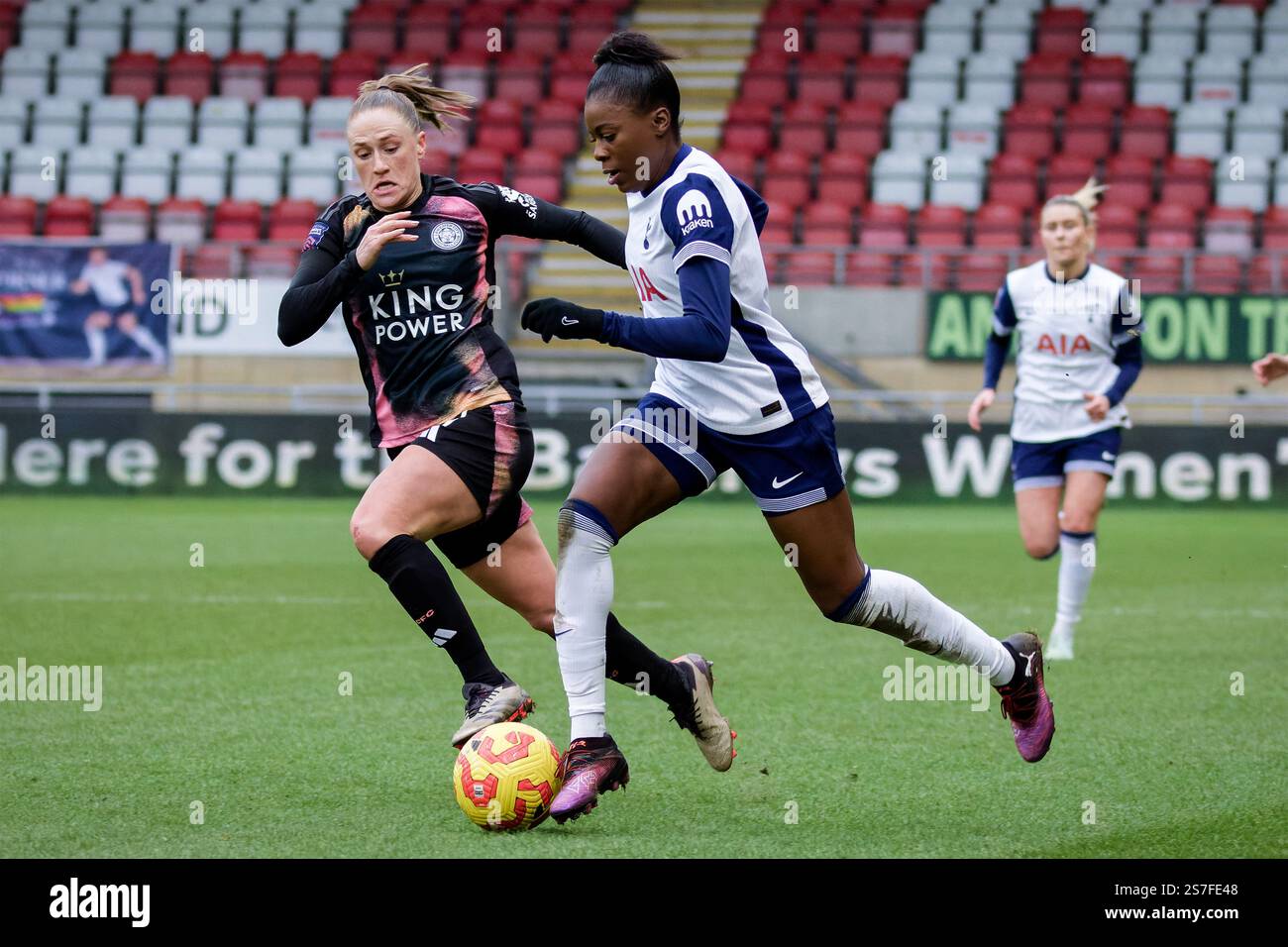 London, England, January 19 2025: Jessica Naz (7 Tottenham Hotspur) in ...