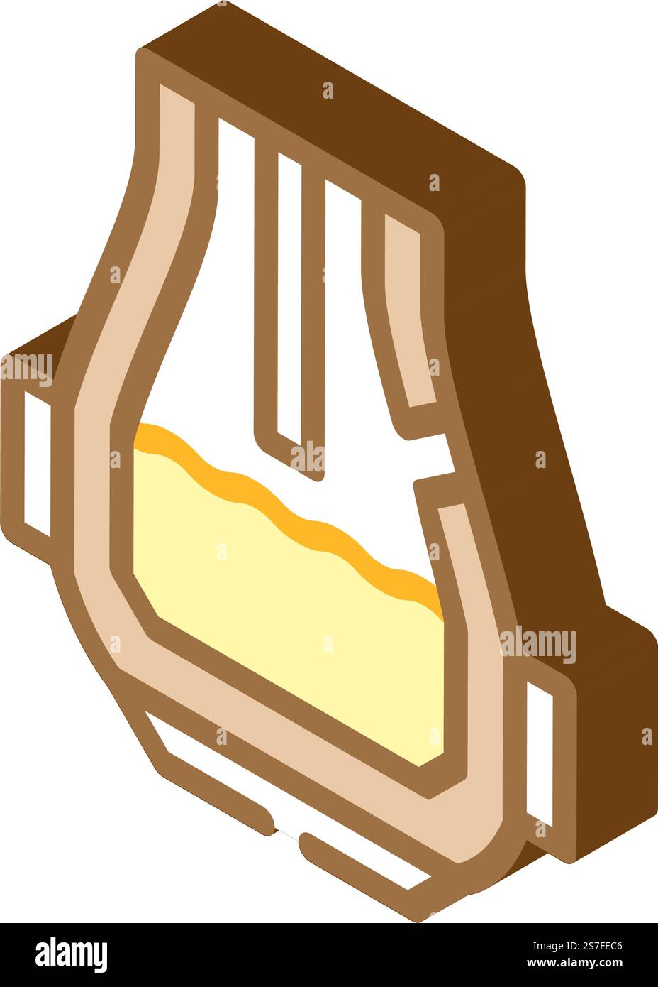 basic oxygen furnace steel production isometric icon vector. basic ...